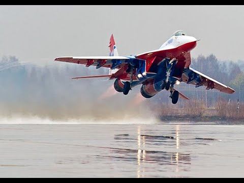 Сольный взлет "Стрижа" на МиГ-29