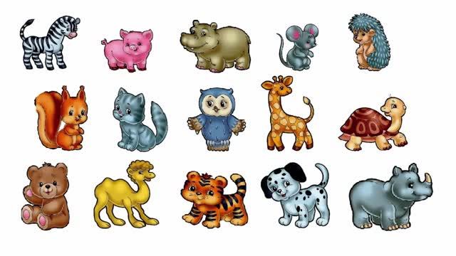 Обитатели нашей планеты. Животные и птицы. Часть 1