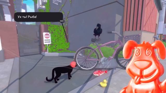 Путешествие кошечки в японском городе вместе с желейным Стасиком. Игра Little Kitty Big City.