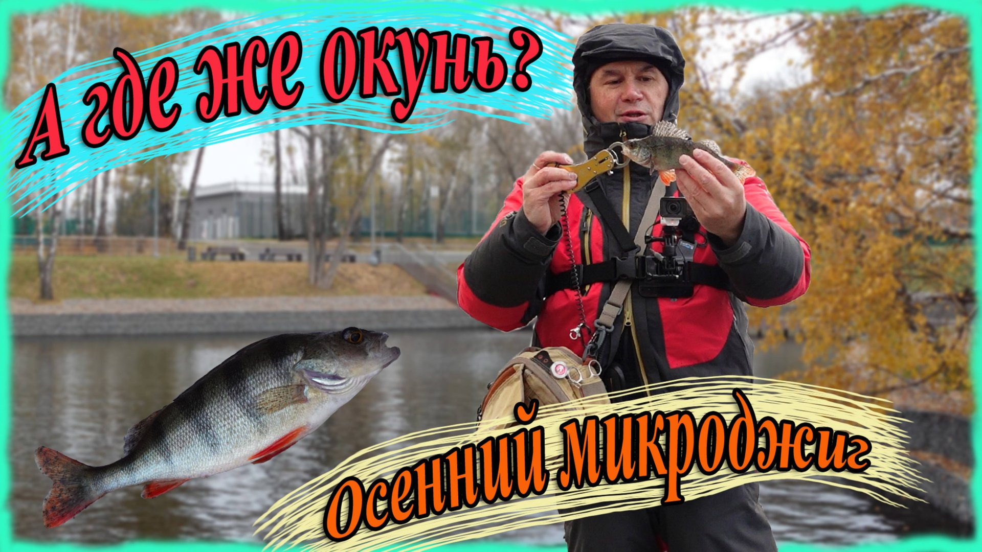 А где же окунь? Осенний микроджиг. Рыбалка на Химкинском водохранилище