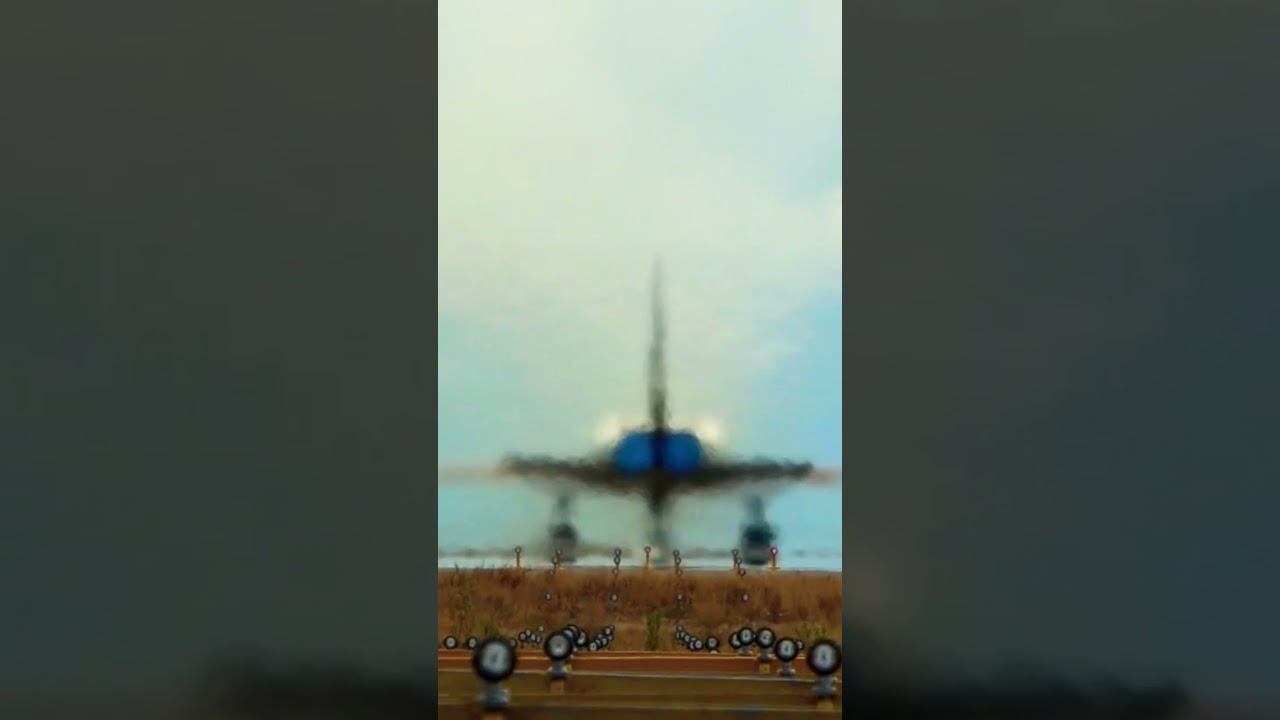 Ту-22М3 - взлет. / Tupolev Tu-22M3 takeoff