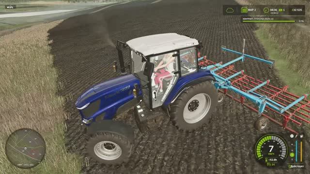 Farming Simulator 25 Прохождение карты Zielonka. Все с нуля. Куры. Контракт. #9