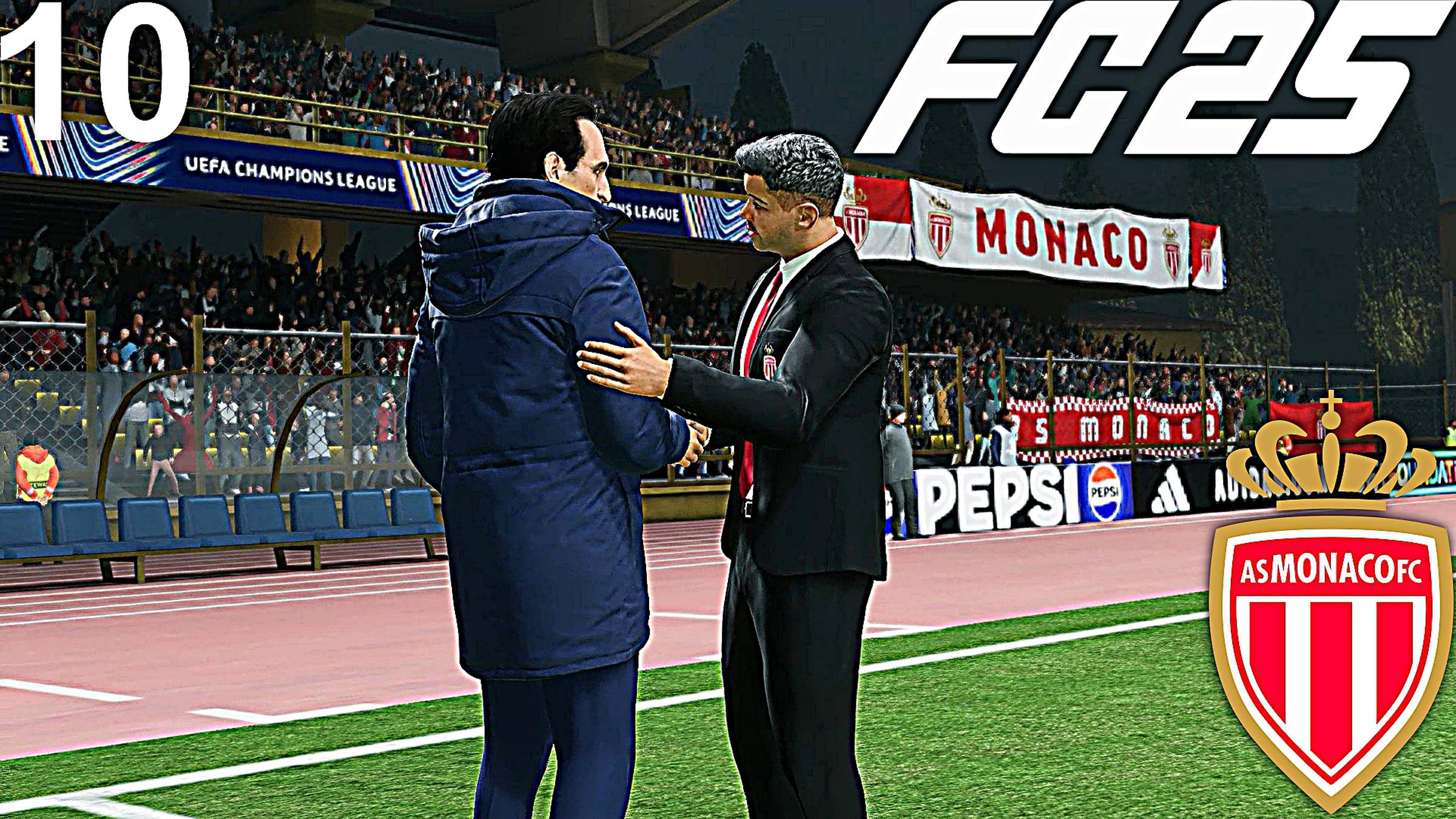 FC 25 КАРЬЕРА ЗА МОНАКО #10 - МОНАКО БОРЕТСЯ ЗА ПЛЕЙ-ОФФ ЛЧ и БАЛАГУН НОВЫЙ ЛИДЕР МОНАКО