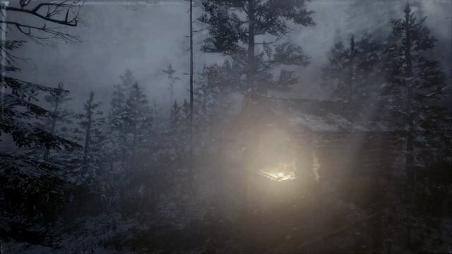 Хижина рейнджера послужит вам убежищем от сильного холодного ветра со снегом 10 часов