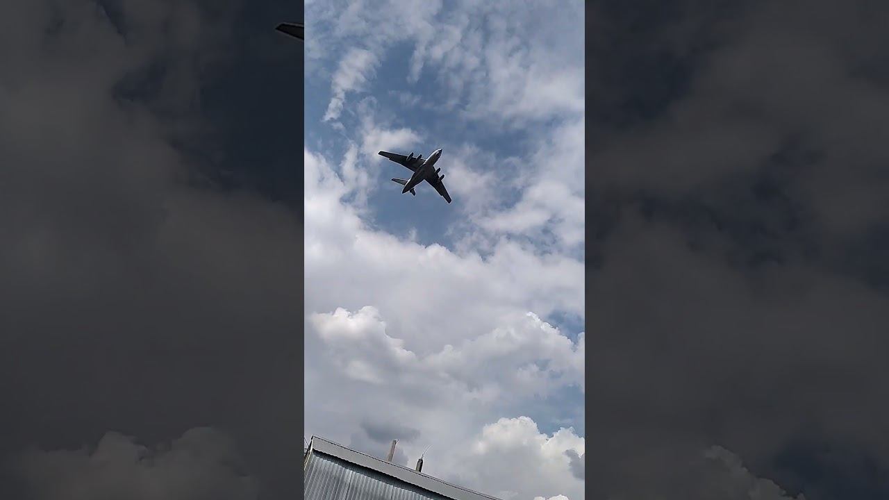 Улетай... Взлет Ил-76.