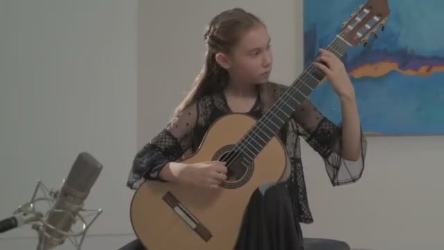 Elle Davisson (age 11) plays Songe Capricorne by Roland Dyens