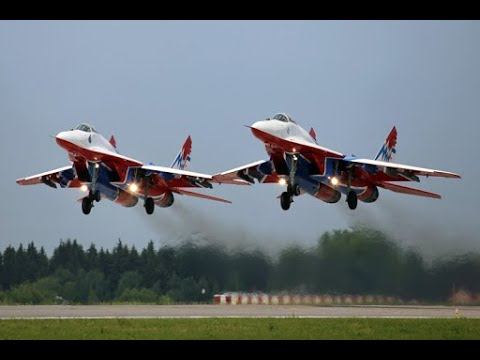 Групповой взлет ПГ "Стрижи" с аэродрома 25.07.20