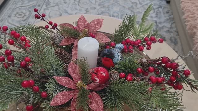 Обзор покупок ФИКС ПРАЙС! Новогодняя композиция своими руками!