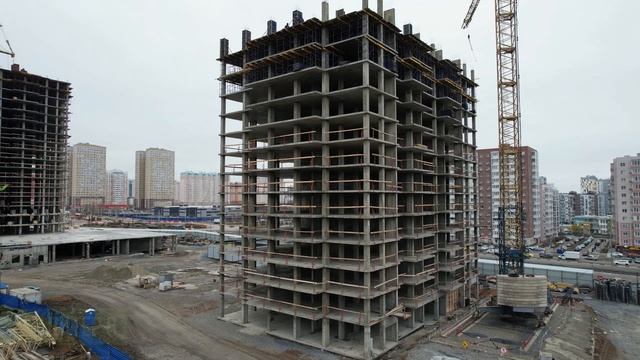 Жилой парк «Сокольники»_ход строительства_ноябрь 2024
