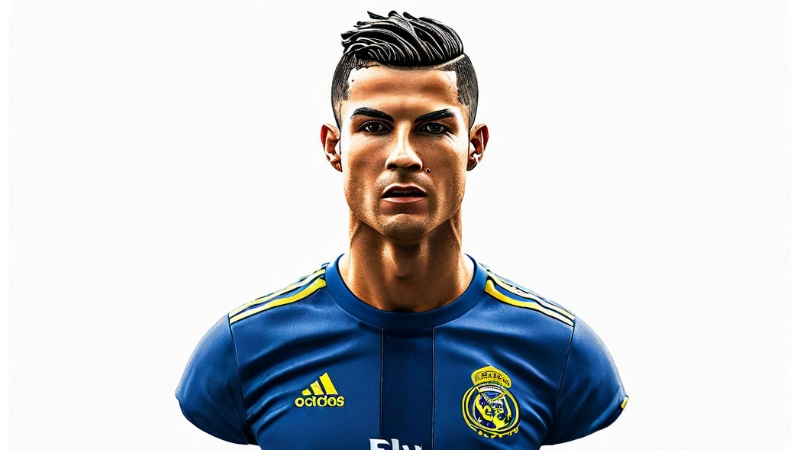 Криштиану Роналду бюст 3d модель