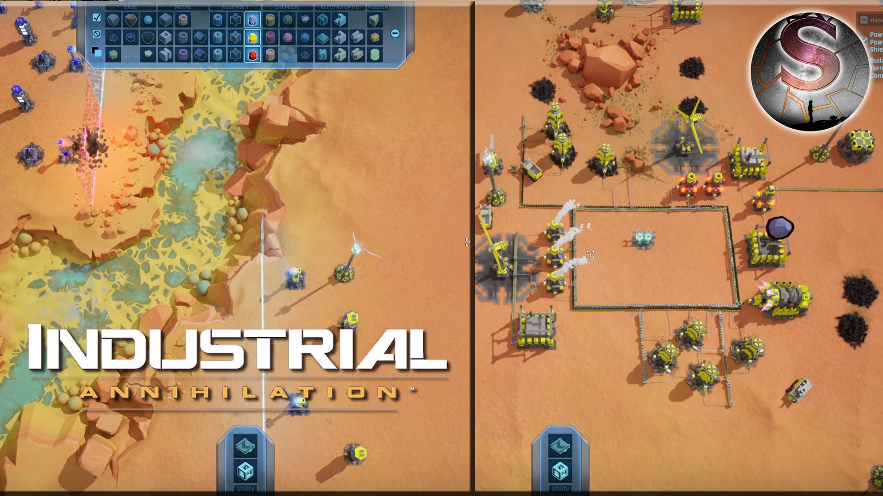 Industrial Annigilation  - Первый взгляд - Обзор геймплея