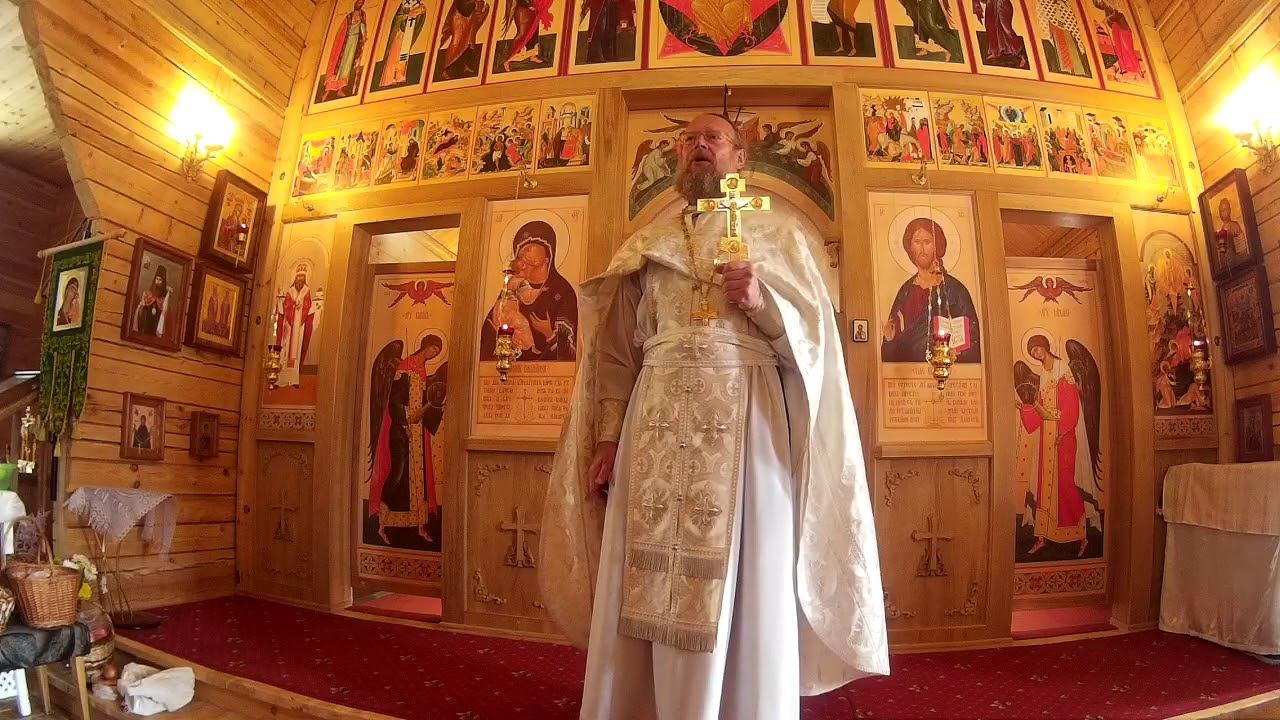 Крестный ход + Проповедь о. Михаила Преображенского 19 августа 2017, Преображение