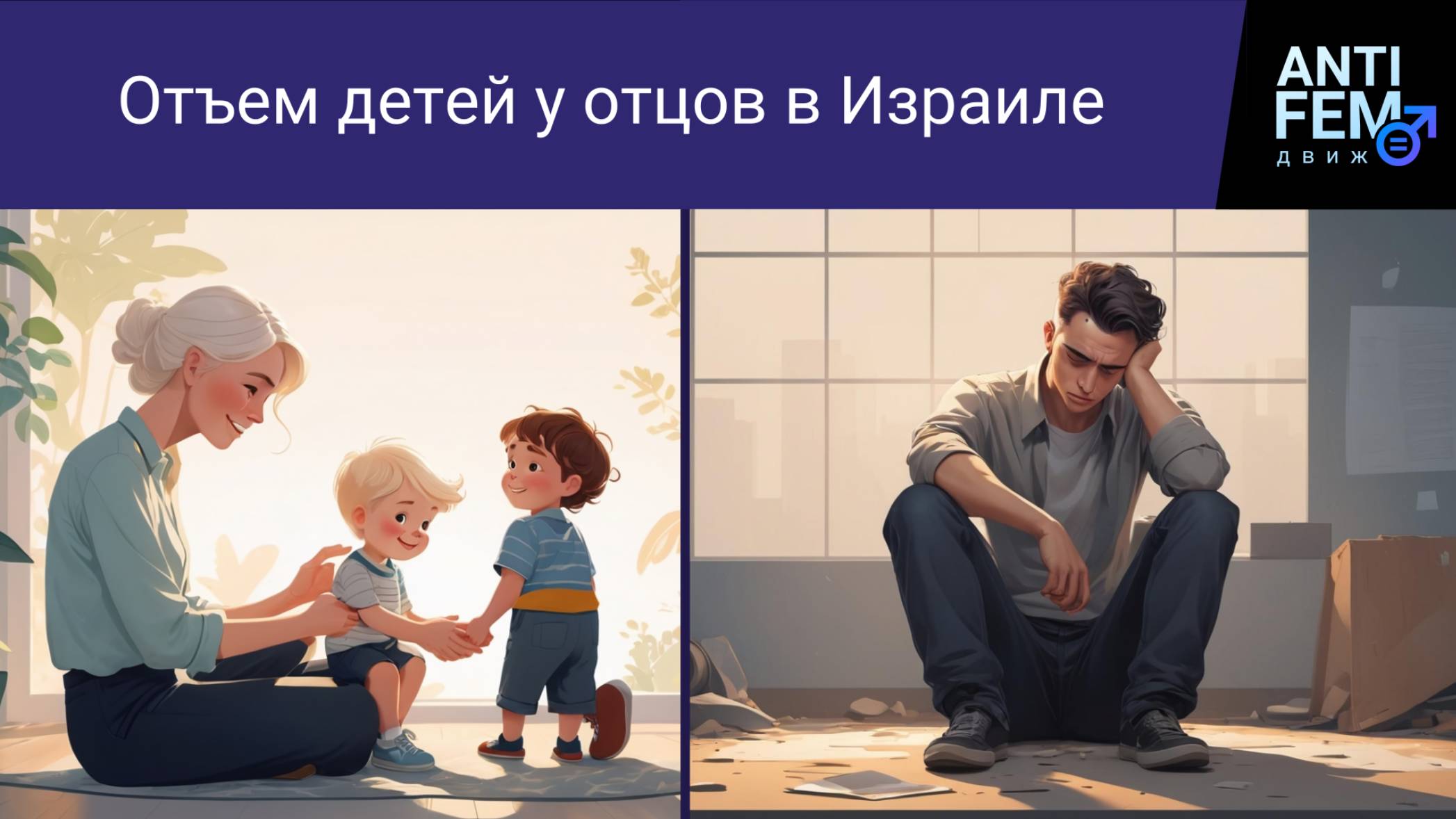 Отъем детей у отцов в Израиле