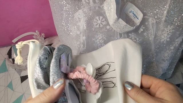 Костюм снежинки. Платье снежность.