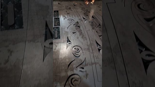 Резные фермы для навеса.