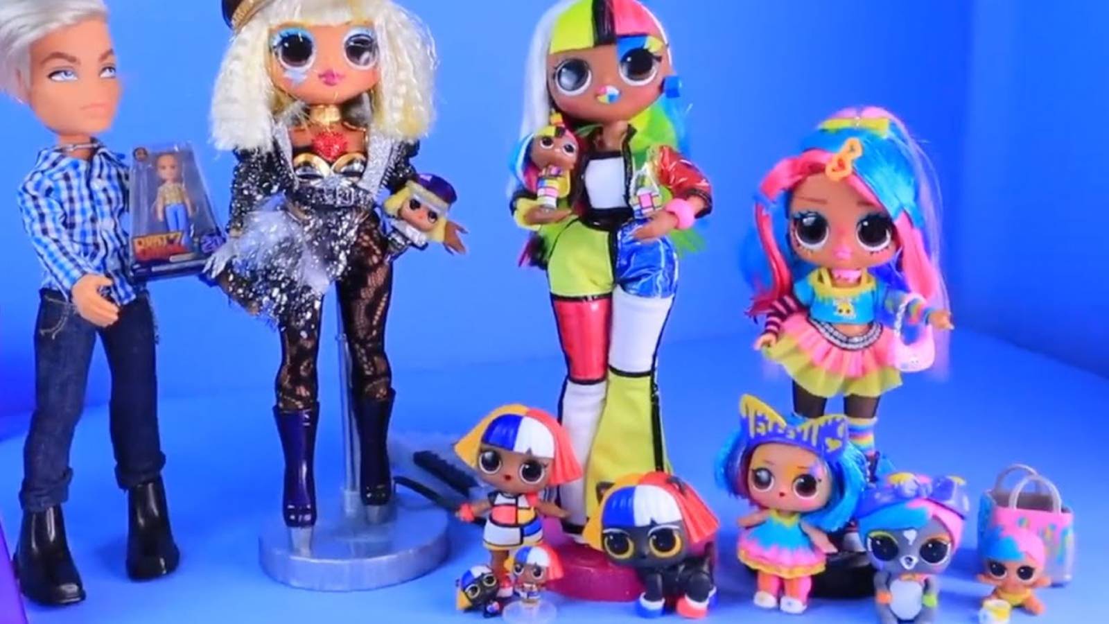 Мультики для девочек. КЛЯКСА со своей семейкой - Легенда Куклы Лол Сюрприз. Смотреть онлайн