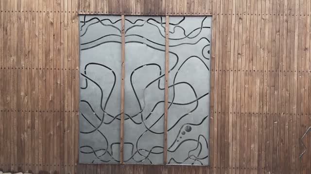 Разработка металлической декортаивной панели | Development of a metal decorative panel