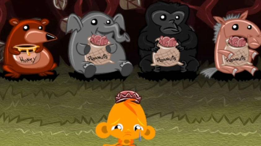 Две странные игры▸Monkey Go Happy #2