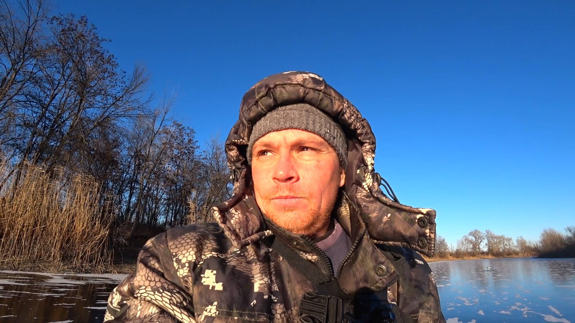 Первый лёд. ЗИМНЯЯ РЫБАЛКА. Рыбалка на жерлицы.