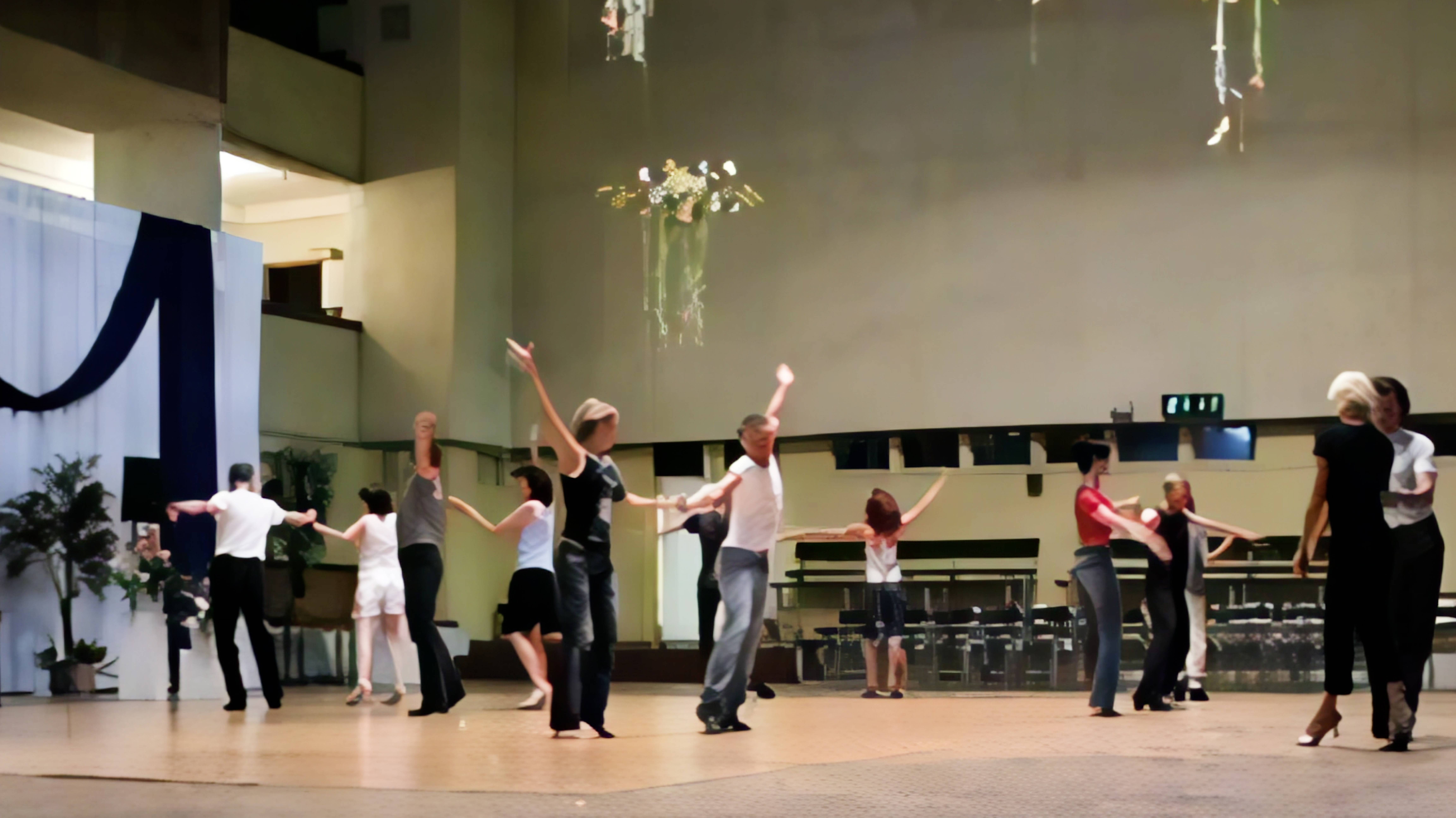 Занятия в клубе бального танца "Фиеста" (Калининград 2007 г.) - самба