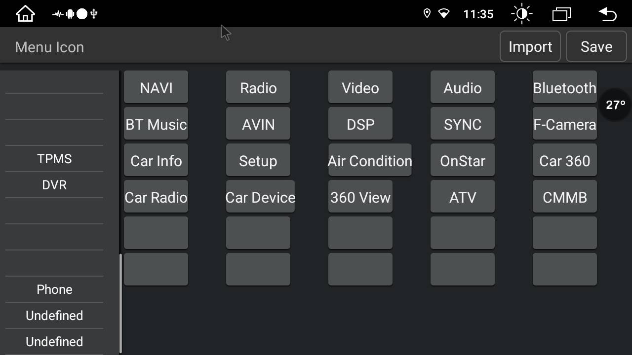 Штатные программы для магнитолы на Андроид 11 Mediatek MTK8667