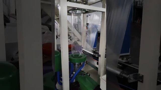 Экструдер для производства пленки SDM-45-400 (видео с тестового запуска №2)