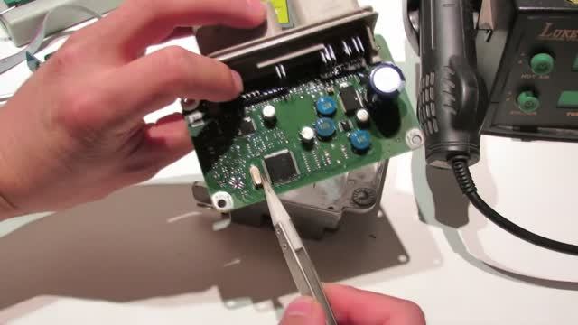 Ремонт блока AIRBAG. Repair Airbag unit.