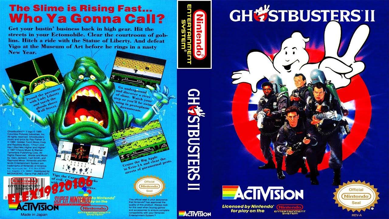 🎮Ghostbusters II // Охотники за привидениями 2 // NES // Dendy // 1440p, 60 fps 👻