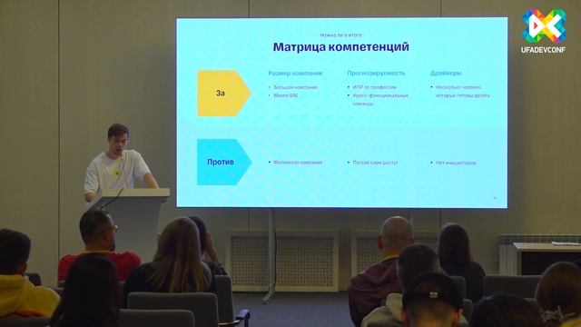 Иван Ишмаметьев "Нужна ли матрица компетенций SRE в вашей компании?"