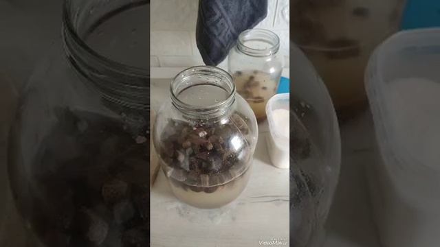 Приготовление закваски и кваса.#квас #закваска#здоровоепитание#здоровье #вкусно#напиток#алкоголь