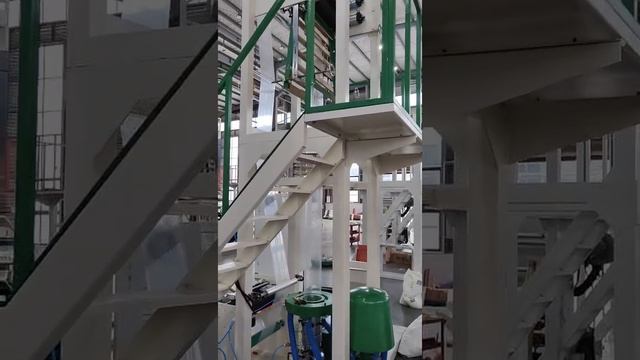 Экструдер для производства пленки SDM-45-400 (видео с тестового запуска №3)