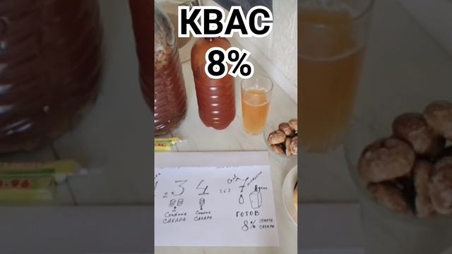 КВАС КРЕПЛЁНЫЙ 8% #квас#пиво#напитки#спиртное#алкоголь#кино#фильмы#кулинария#вкусно