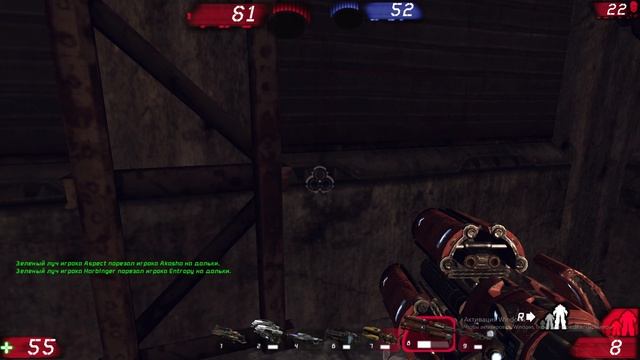 Unreal Tournament 3. Режим Командный Матч. Карта Turbine