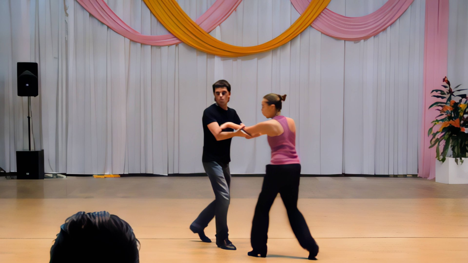 Занятия в клубе бального танца "Фиеста" (Калининград 2008 г.) - ча ча ча