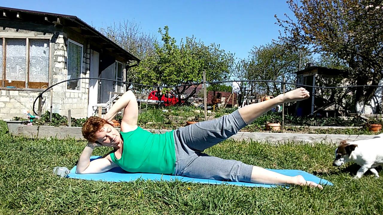 Пилатес. Утренний комплекс.