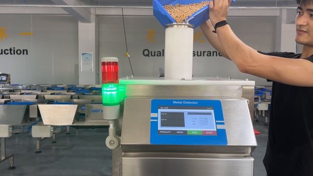 Гравитационный металлодетектор ВЕСТАЛИНК для сыпучей продукции