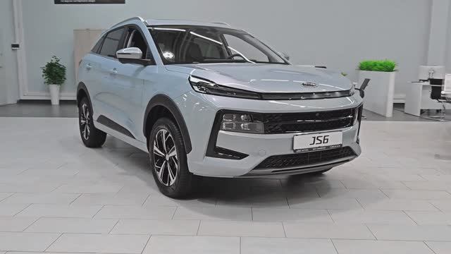 Мини видеообзор JAC JS6 голубой