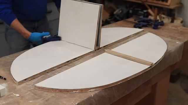 Unbelievable Rejuvenated Grown Knee, Transom, and Bulkheads get Final Fairing an