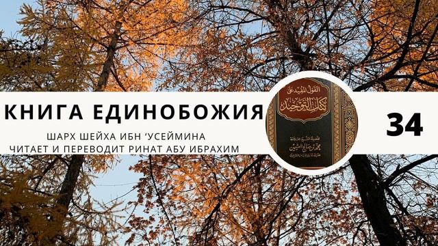 34. Книга Единобожия. Глава 9 продолжение. || Ринат Абу Ибрахим