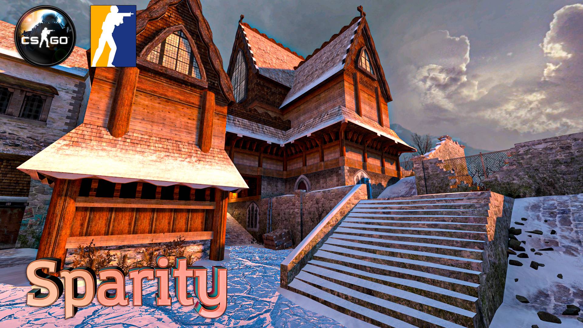 Sparity (de_sparity) CS:GO, CS:S v34 & CS 2