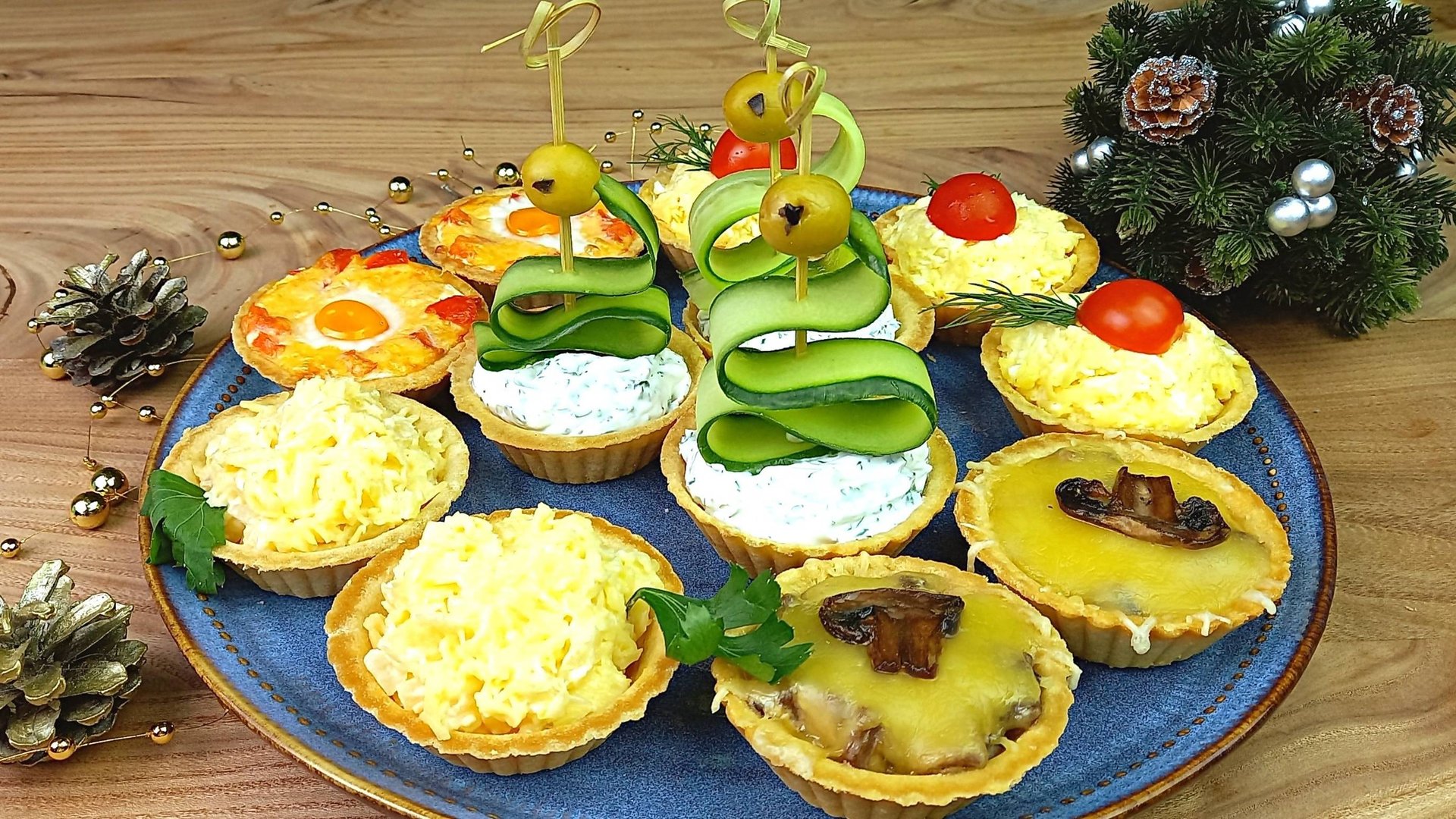 Тарталетки на праздничный стол. 5 простых начинок