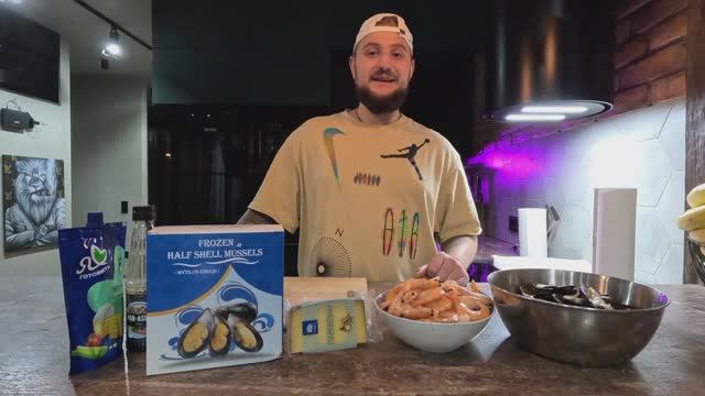 МИДИИ И КРЕВЕТКИ ГОТОВЛЮ ТОЛЬКО ТАК