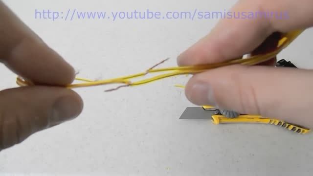 Как починить провод - не имея инструментов