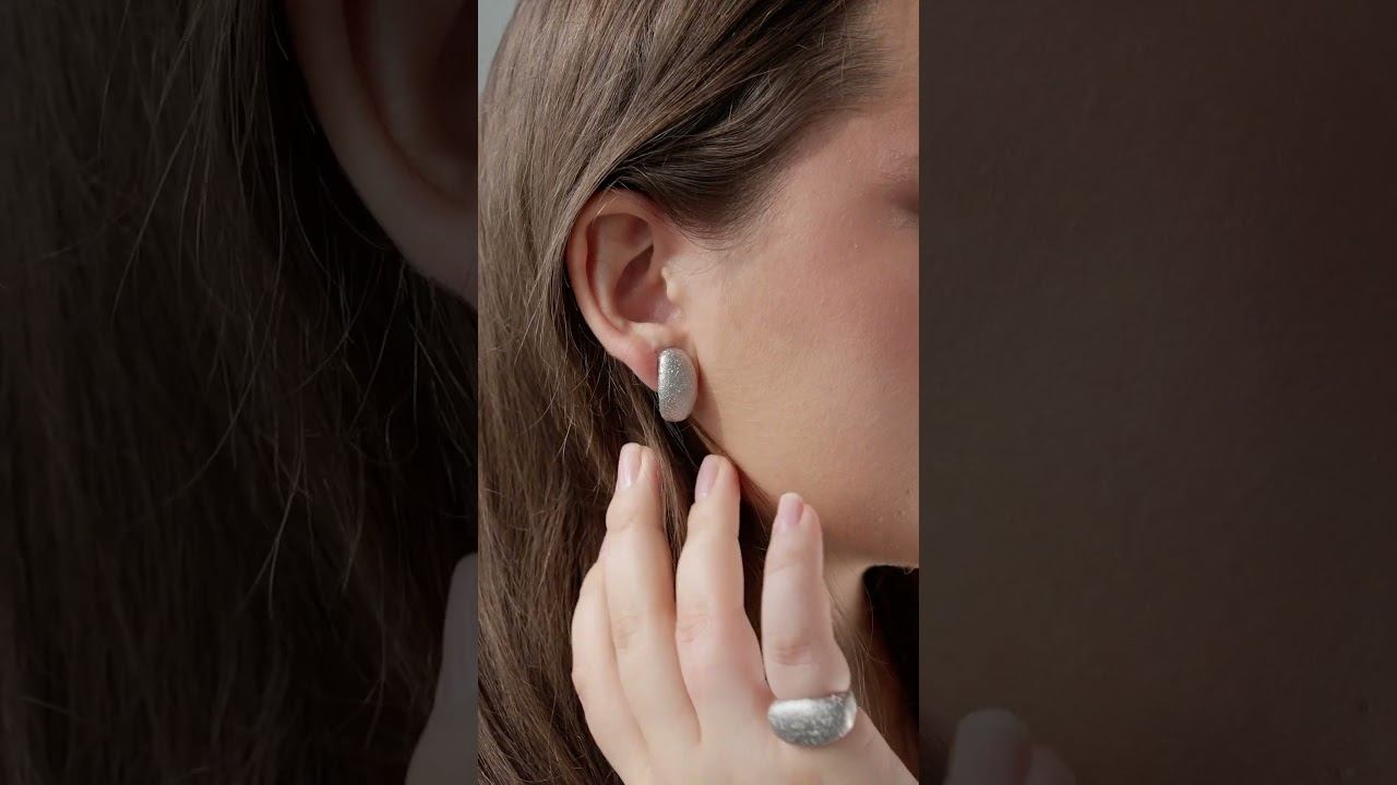 Комплект Chiara из серебра 925 с покрытием белым родием