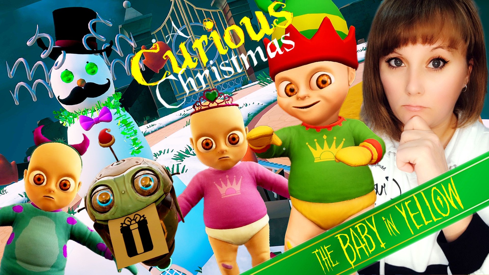 Младенчик в жёлтом. Поиски костюмчика. Удивительное Рождество.The baby in yellow.Curious Christmas.