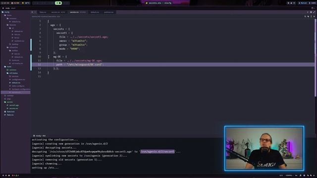 Rebuilding my NixOS config - Part 9: Managing Secrets In Your Nix Configuration With Agenix