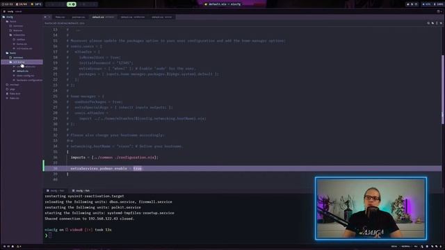 Rebuilding my NixOS config - Part 8: Declarative Docker with Podman & Container Management