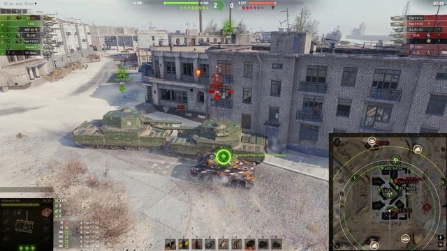 Натиск 2025|Имба Разнос B-C 25t Как справиться с неповоротливыми ТТ? Секреты Мир Танков