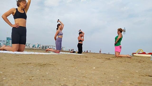 Тренировки на свежем воздухе.