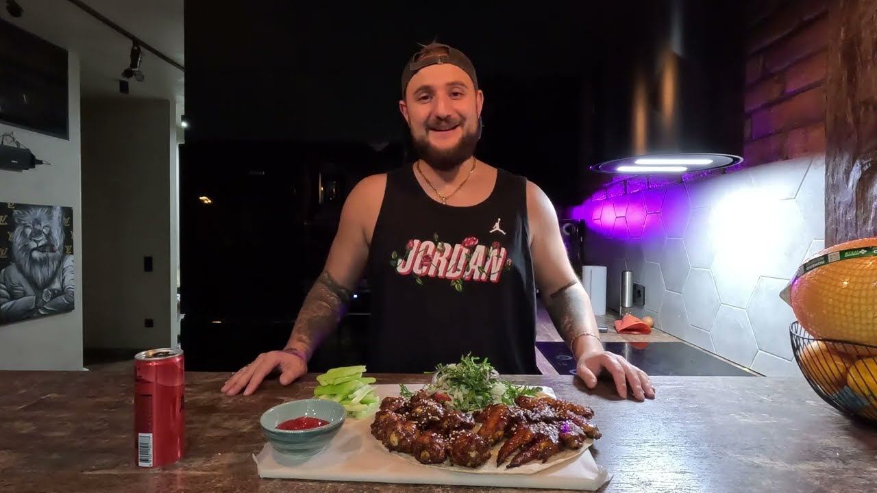 ЗАКУСКА ПОД ПИВО| КУРИНЫЕ КРЫЛЬЯ В ИМБИРНОЙ ГЛАЗУРИ| ПРОСТОЙ РЕЦЕПТ